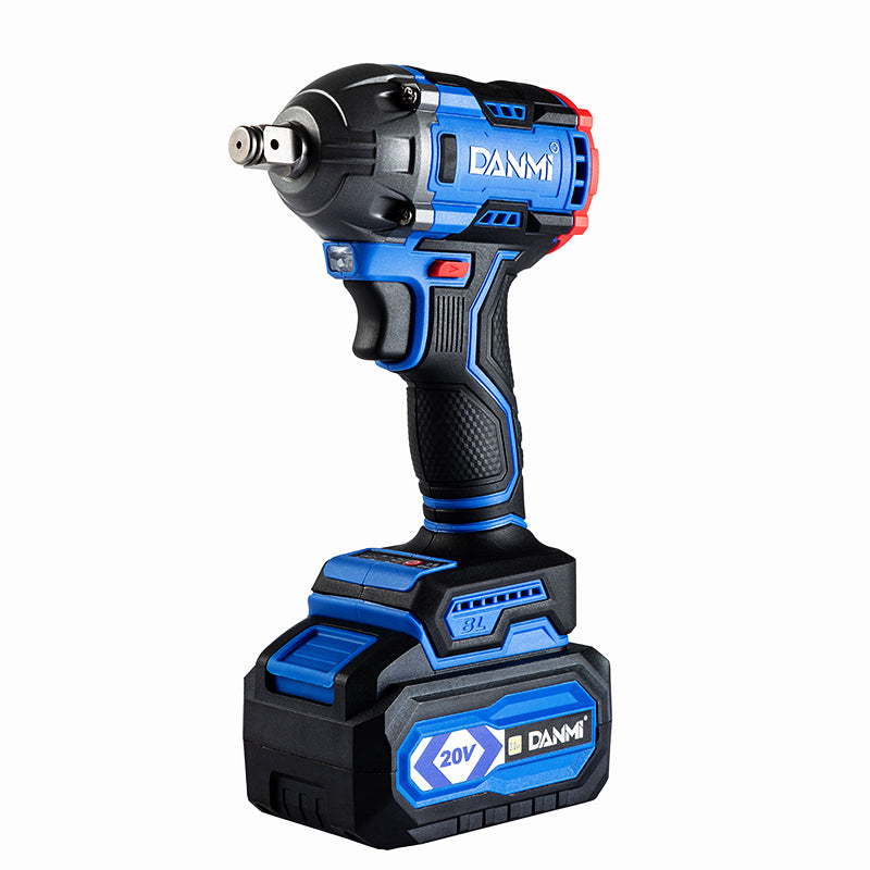 DANMI 20V Cordless Brushless Electric Impact Wrench – 1/2” Drive